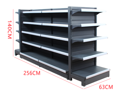 Goods shelf,Goods shelf in the shop