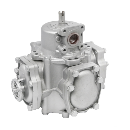 Tatsuno flow meter with pulser